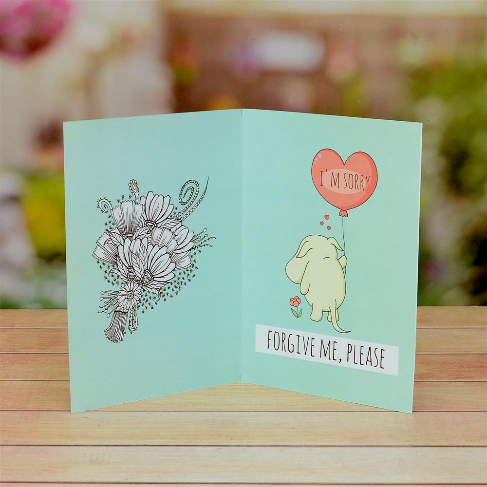 Cute I Am Sorry Greeting Card